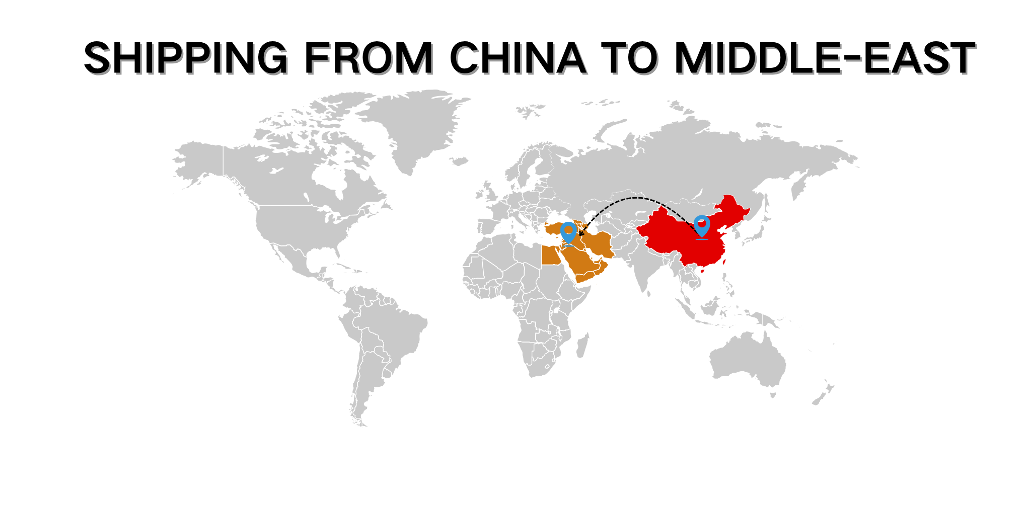 Shipping From China to Middle East - Dantful.US